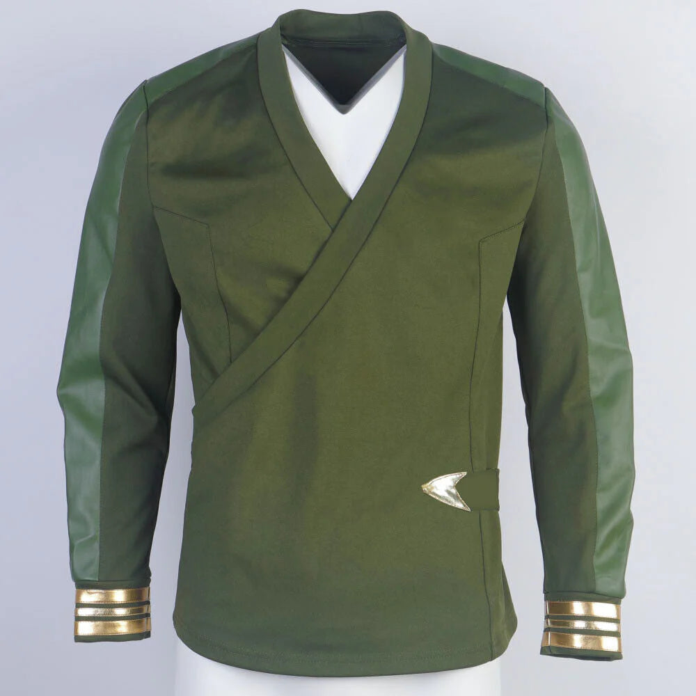 Strange New Worlds Captain Pike Green Uniforms – cosicon