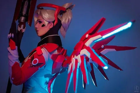 mercy overwatch cosplay – cosicon